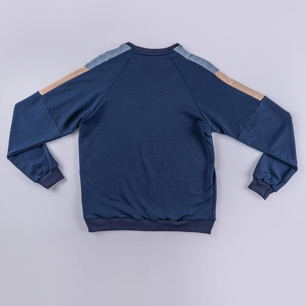 Buso Cuello Redondo New York Azul Marino De La Colección Back To School ...